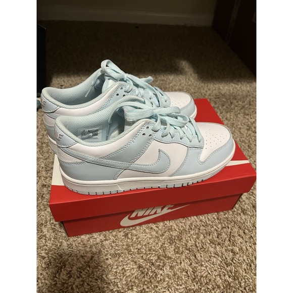 Nike | Shoes | Nike Dunk Low Gs Swoosh Fb99105 Youth 6y Womens 75 ...